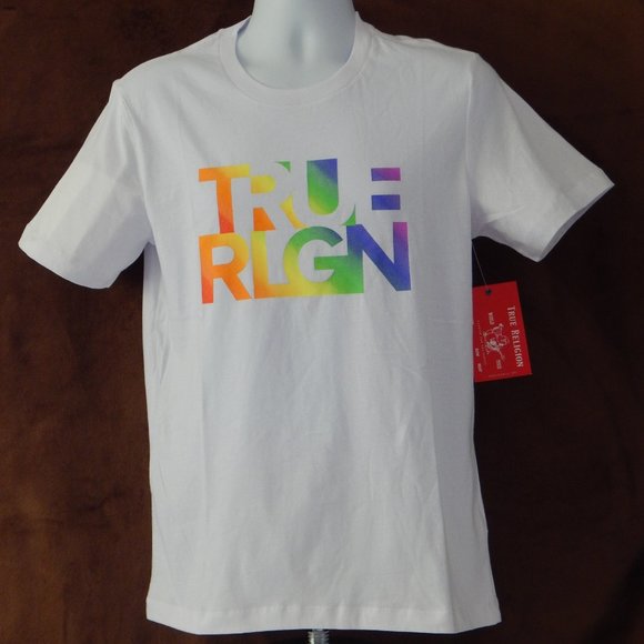 True Religion | Shirts | True Religion Rlgn Pride Crew Logo Graphic T ...